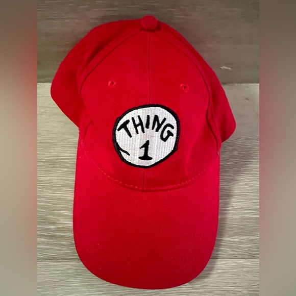 Accessories | Universal Studios Thing 1 Kids Hat | Poshmark